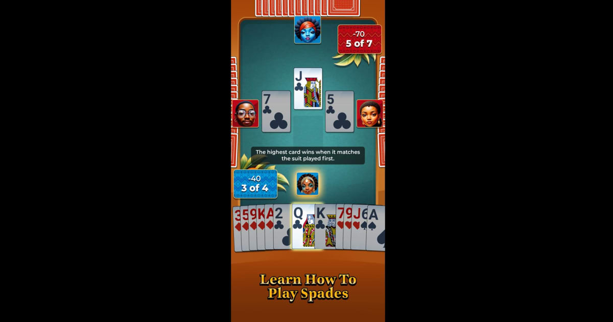Download & Play Spades Pop - Classic Card Game on PC & Mac (Emulator)