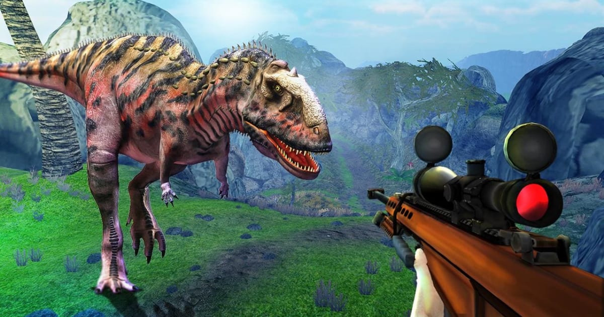 Download & Play Dinosaur Hunter Free Wild Jungle Animals Safari on PC ...