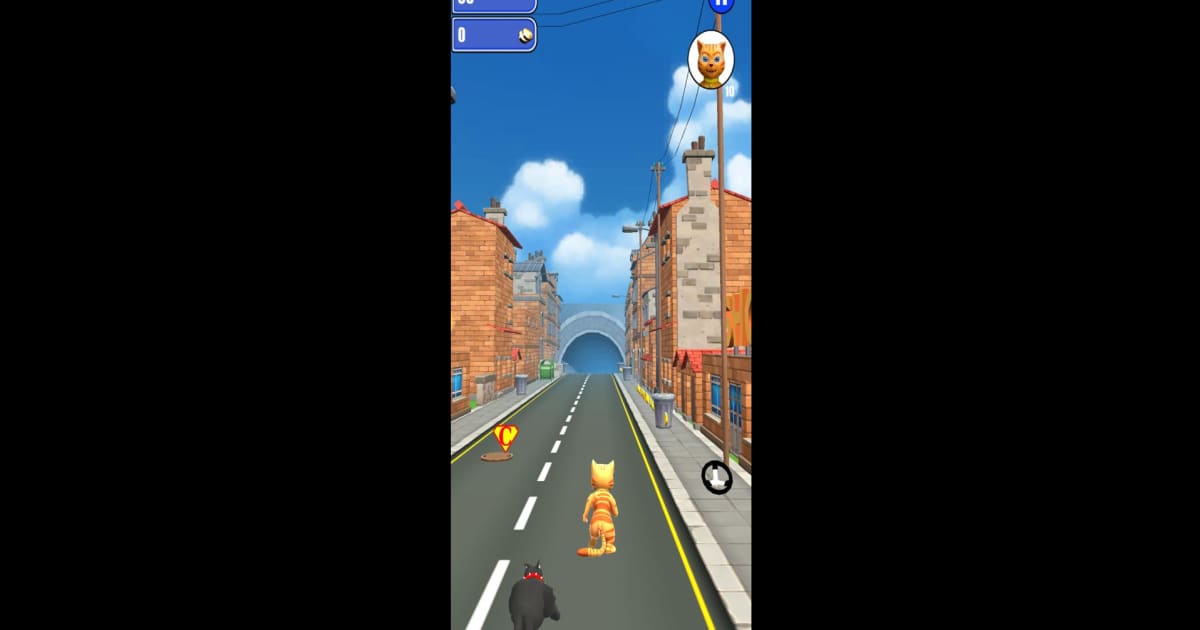 Download and run Cat Leo Run - Talking Cat Leo vs. Dog on PC & Mac ...