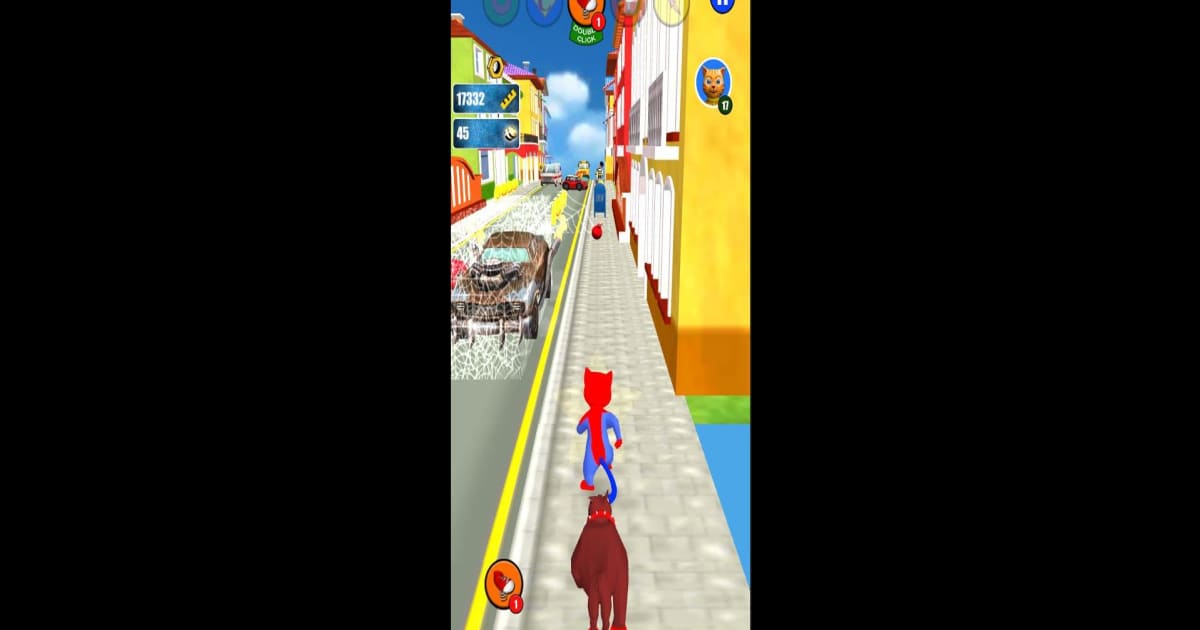 Download & Play Super Hero Cat Run on PC & Mac (Emulator)
