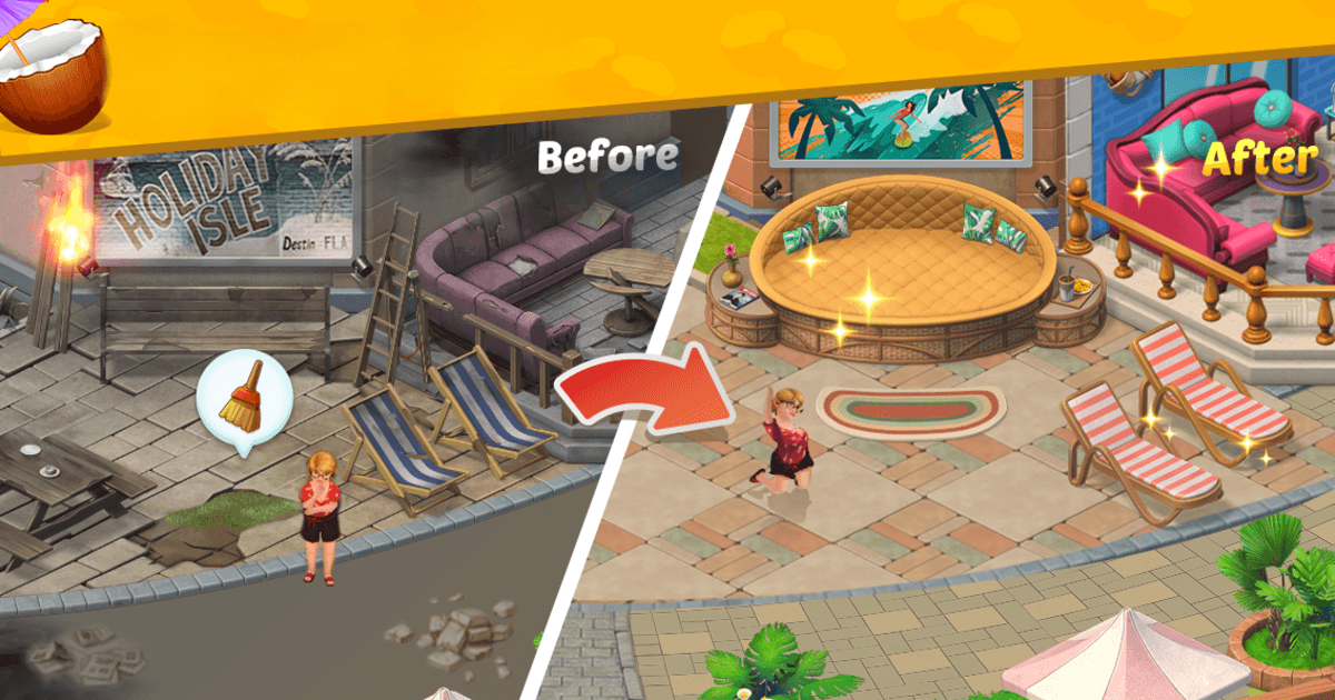 Download & Play Alice's Resort - Word Puzzle Game on PC & Mac (Emulator)