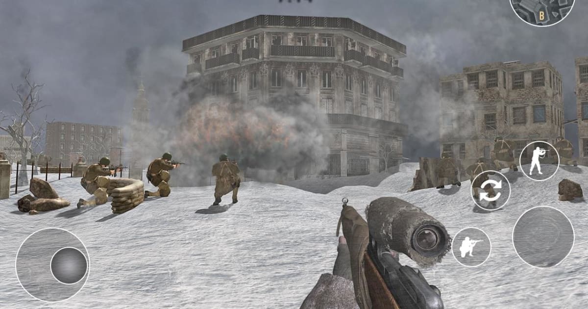 Download & Play World War 2 Winter Heroes - Free Shooting Games on PC ...