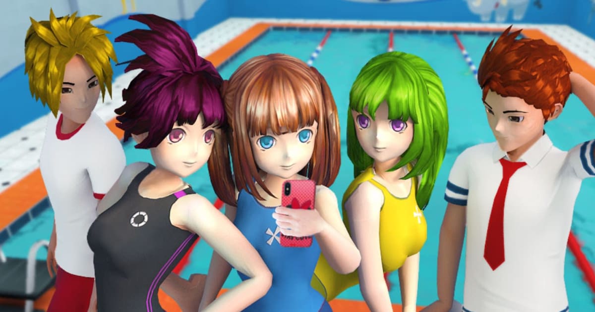 Descarga y juega a School Love Life: Anime Games en PC y Mac (Emulador)