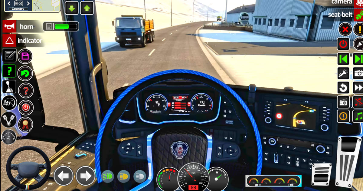 Download & Play City Truck Driving: Truck Game on PC & Mac (Emulator)