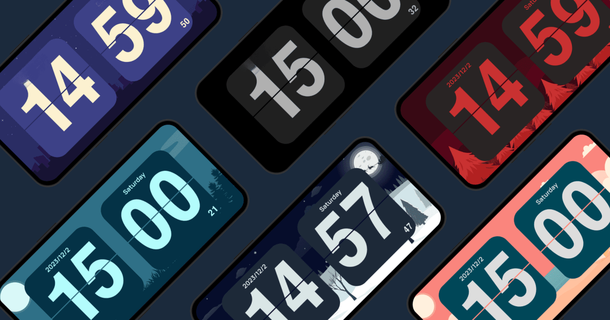 Download and run Flip clock: World clock on PC & Mac (Emulator)