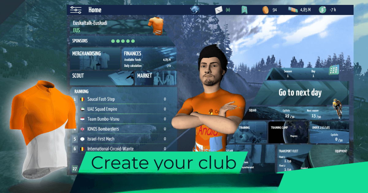 Télécharger et Jouer à Live Cycling Manager 2024 sur PC & Mac (Émulateur)