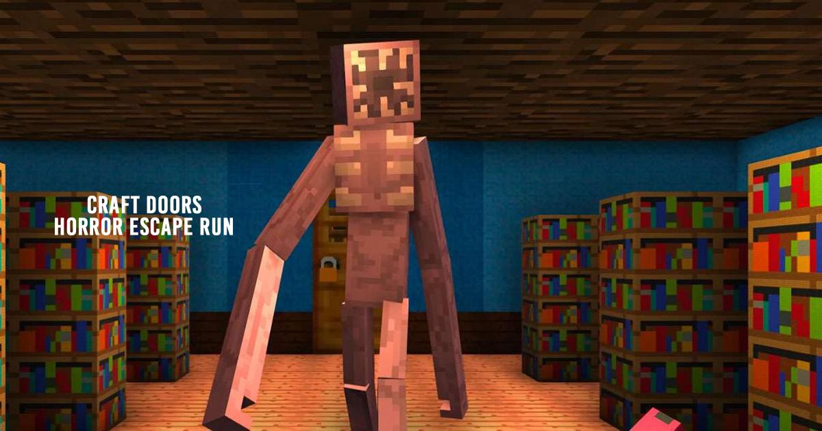 Craft Doors: Horror Escape Run ' i PC ve Mac'te İndir & Oyna (Emülatör)