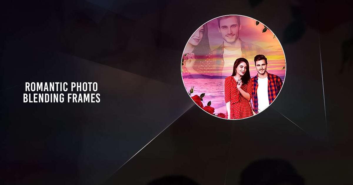 Download and run Romantic Photo Blending Frames on PC & Mac (Emulator)