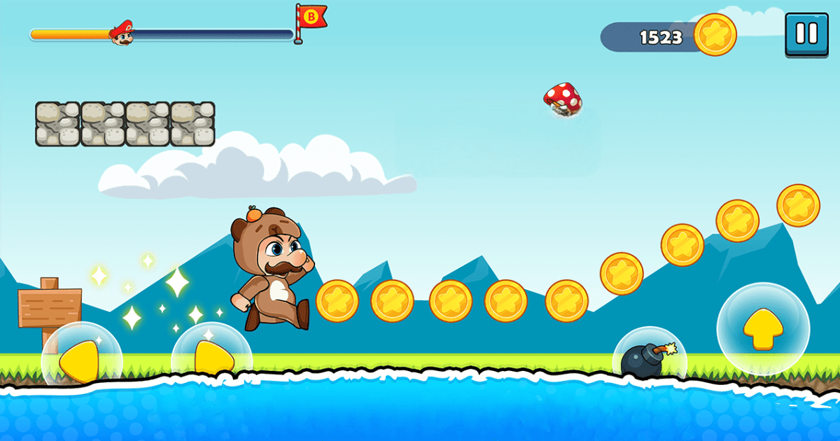 Download & Play Super Musk World: Jungle Run on PC & Mac (Emulator)