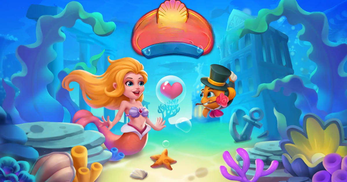 Download & Play Merge Mermaids-magic puzzles on PC & Mac (Emulator)