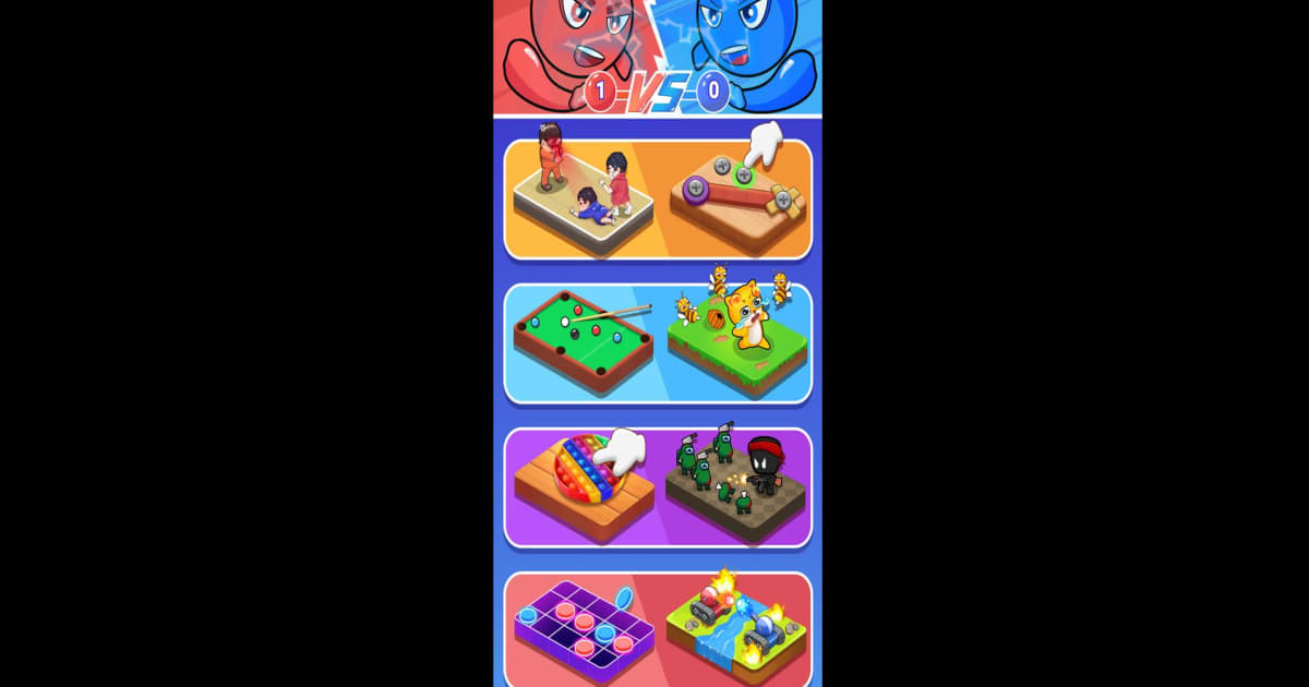Download & Play Antistress Two Player Battle on PC & Mac (Emulator)