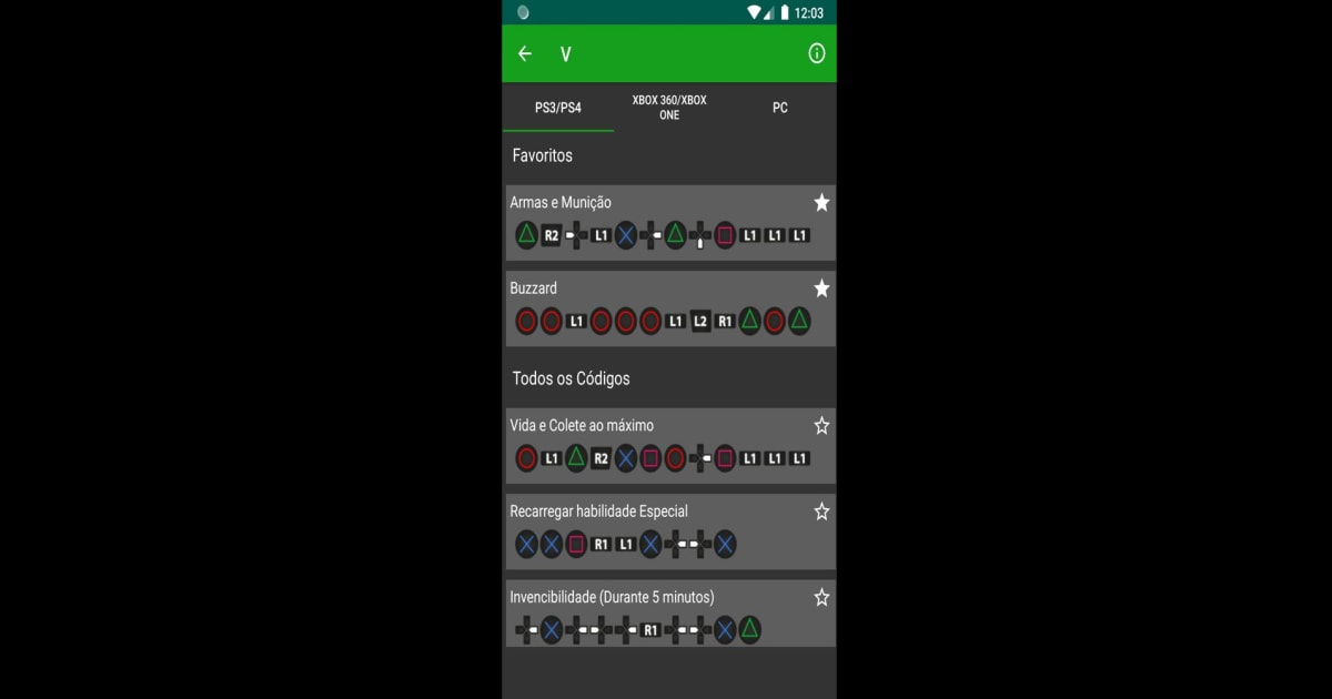 Baixe e rode Cheat Codes for Games (Códigos no PC e Mac (emulador)