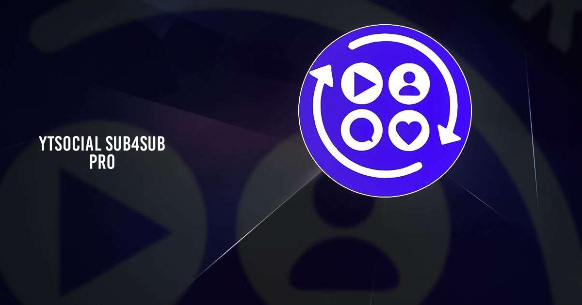 Download and run ytSocial Sub4Sub Pro on PC & Mac (Emulator)