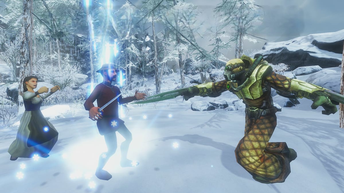 Download & Play Ultimate Cyborg Forest Hunt on PC & Mac (Emulator)