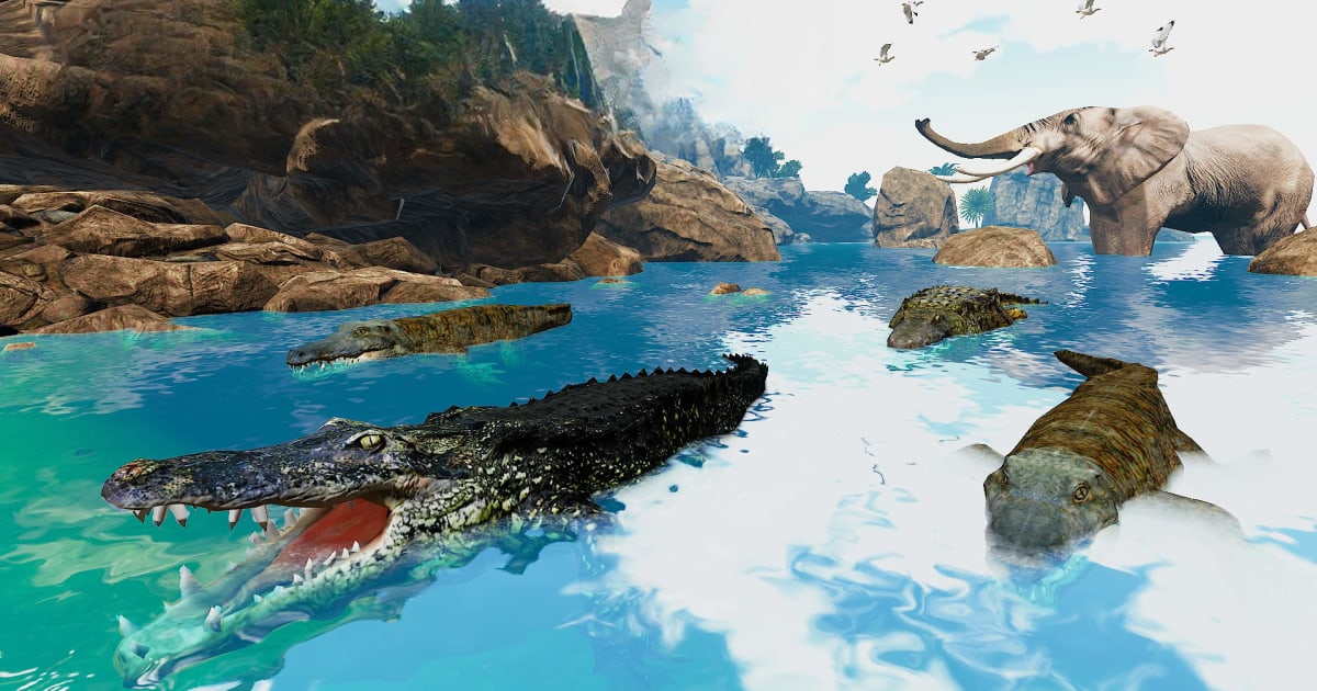 Download & Play The Crocodile Animal Simulator on PC & Mac (Emulator)