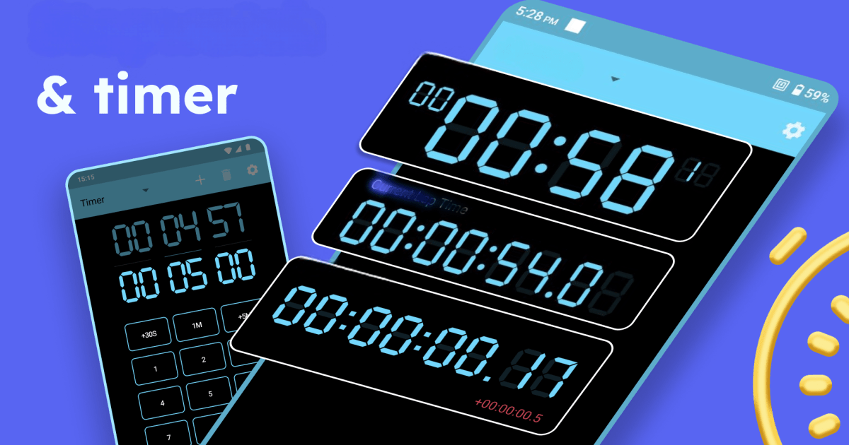 Download and run Stopwatch & Timer on PC & Mac (Emulator)
