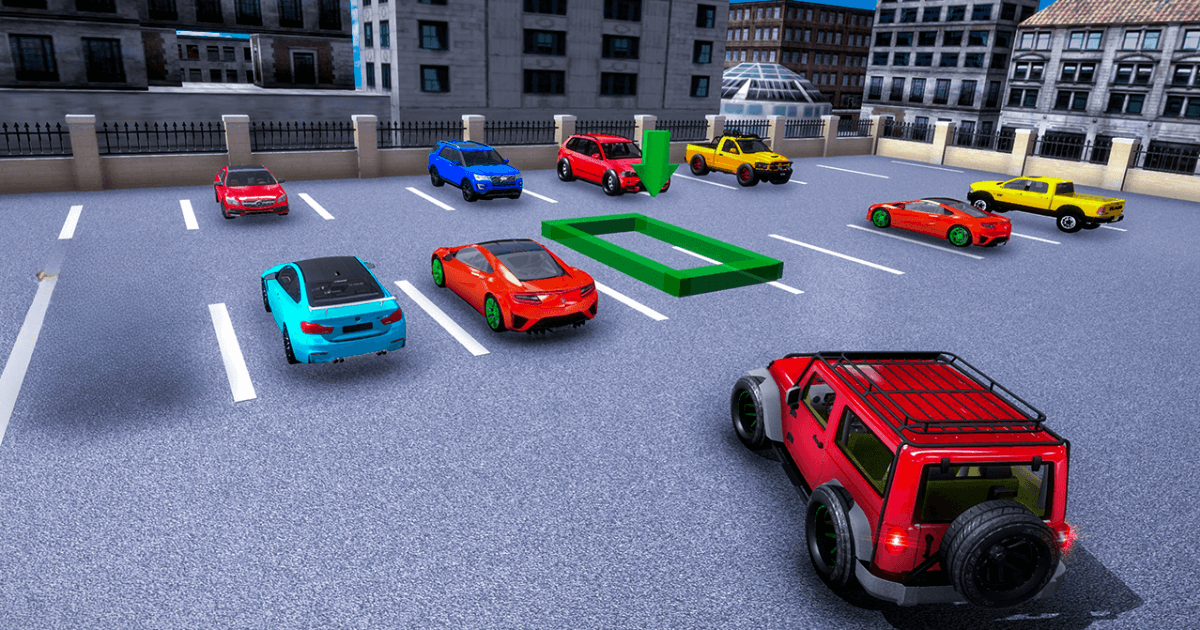 Download & Play In Car Parking Games – Prado New Driving Game on PC ...