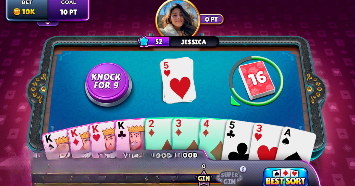 Download & Play Gin Rummy Super: Fun Card Game on PC & Mac (Emulator)