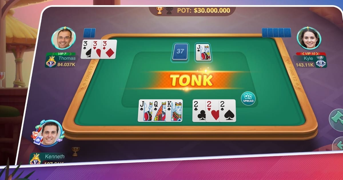 Download & Play Tonk 12: Tunk Rummy ZingPlay on PC & Mac (Emulator)