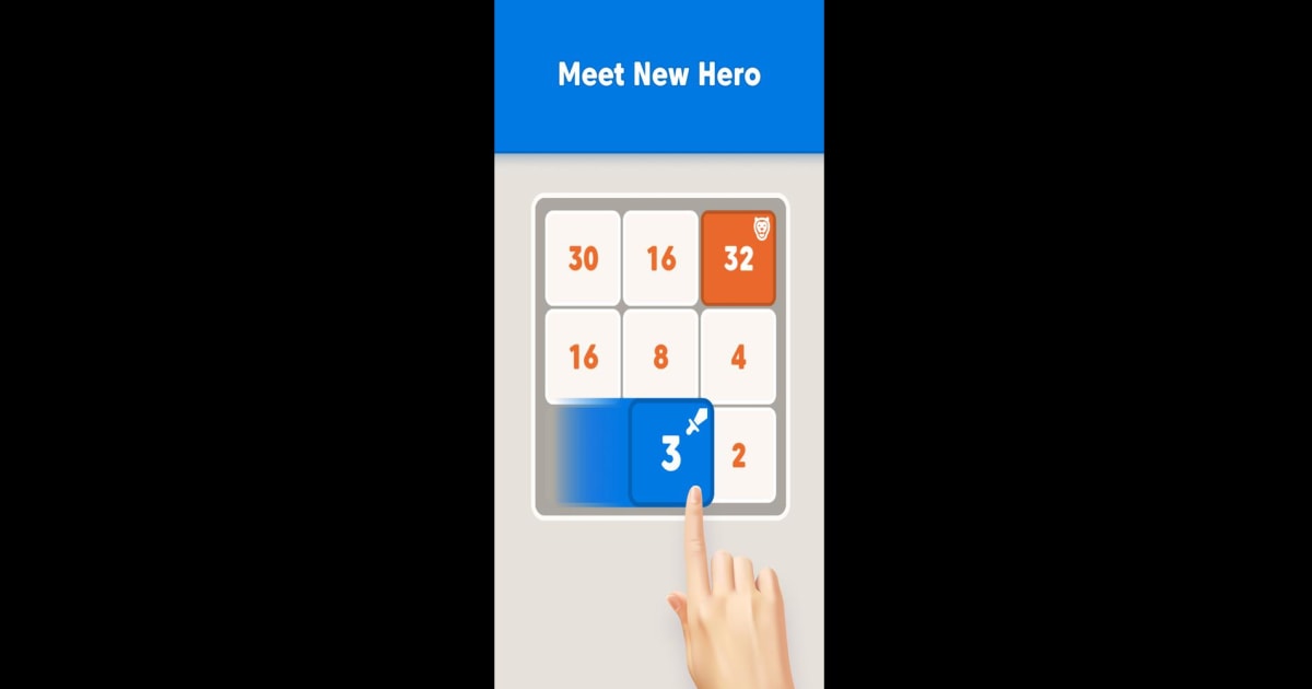 Download & Play Numbers Hero: Swipe and Merge on PC & Mac (Emulator)