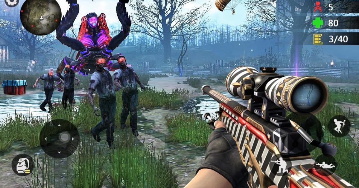 Download & Play Zombie 3D Gun Shooter- Fun Free FPS Shooting Game on PC & Mac (Emulator)