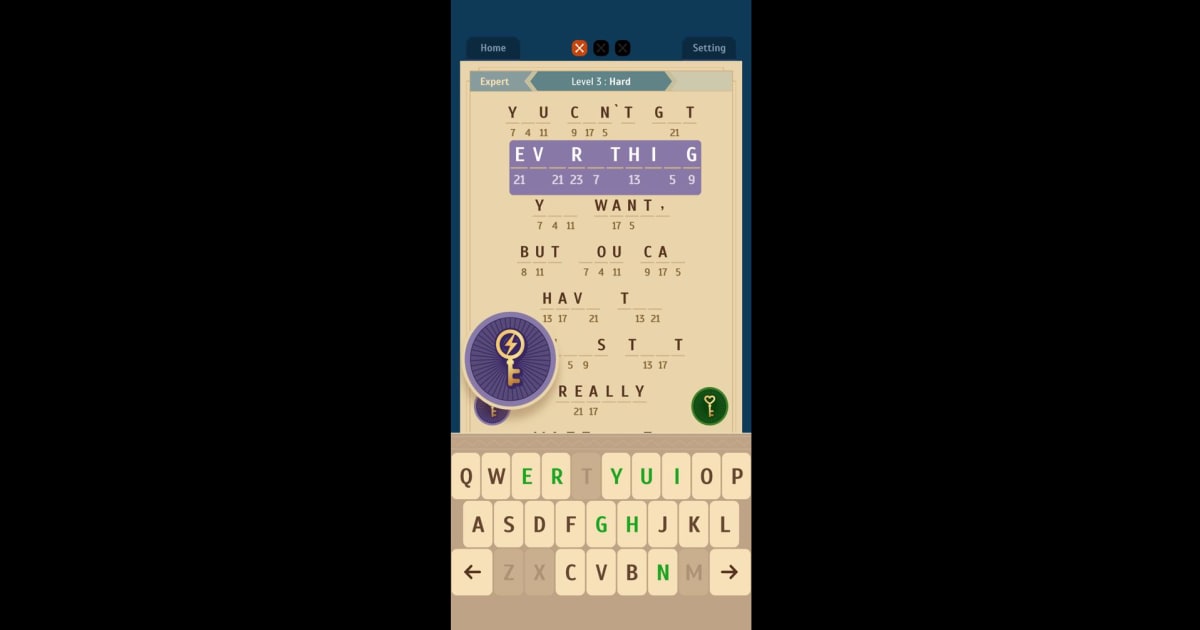 Download & Play Cryptogram - Word Puzzle Games on PC & Mac (Emulator)