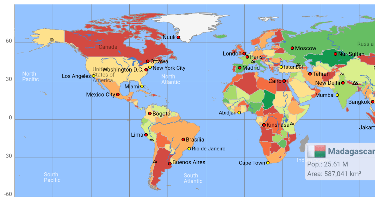 Download and run World Atlas | world map | country lexicon MxGeoPro on ...