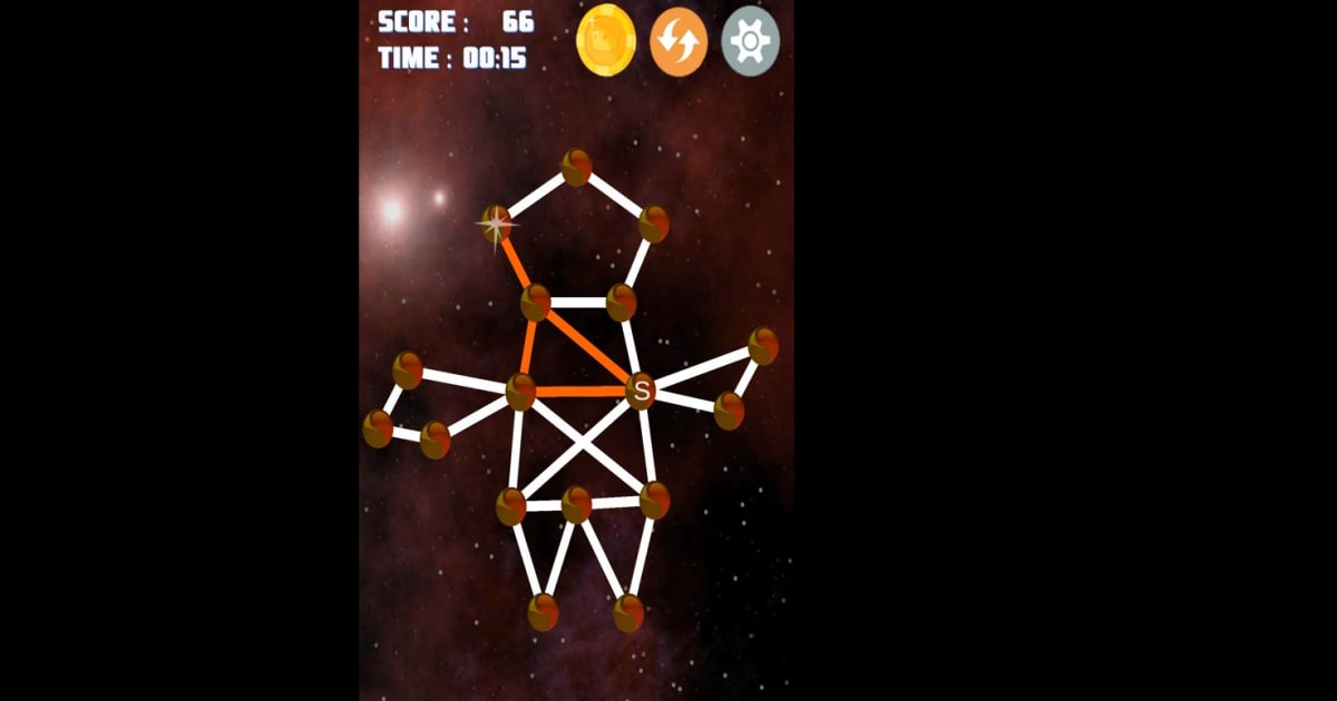 Download & Play Space Dots - The line puzzle on PC & Mac (Emulator)