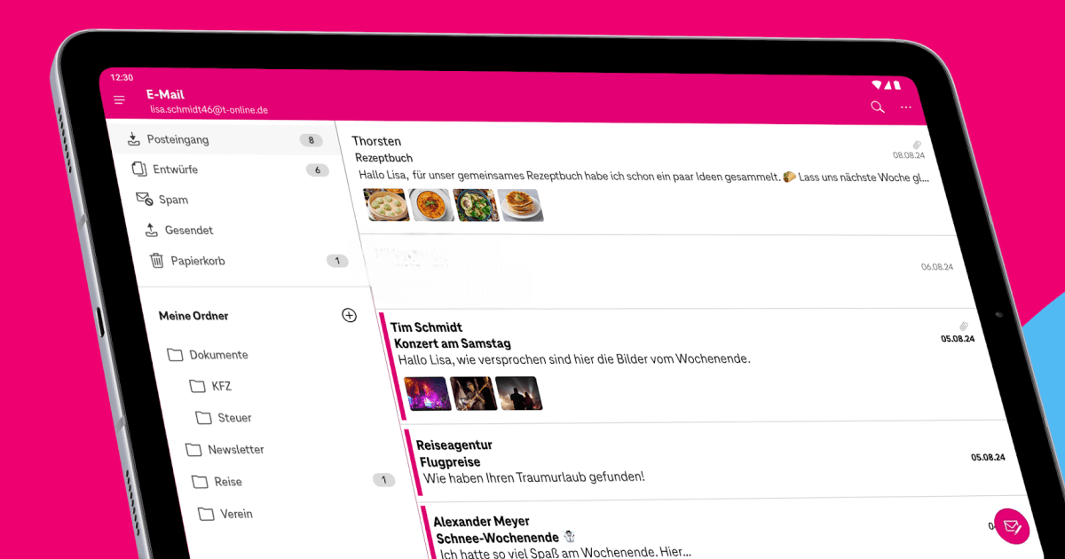 Downloade und starte Telekom Mail – E-Mail App auf PC & Mac (Emulator)