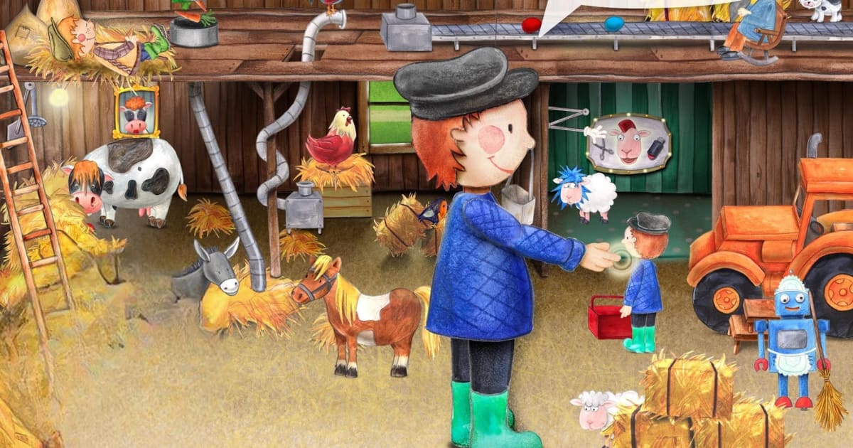 Download & Play Toddler's App: Farm Animals on PC & Mac (Emulator)