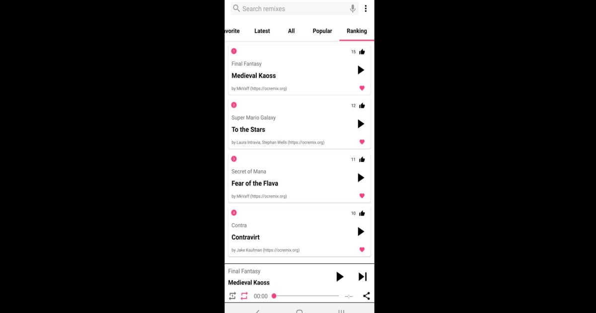 Téléchargez et exécutez Remix Game Music Player sur PC et Mac (émulateur)