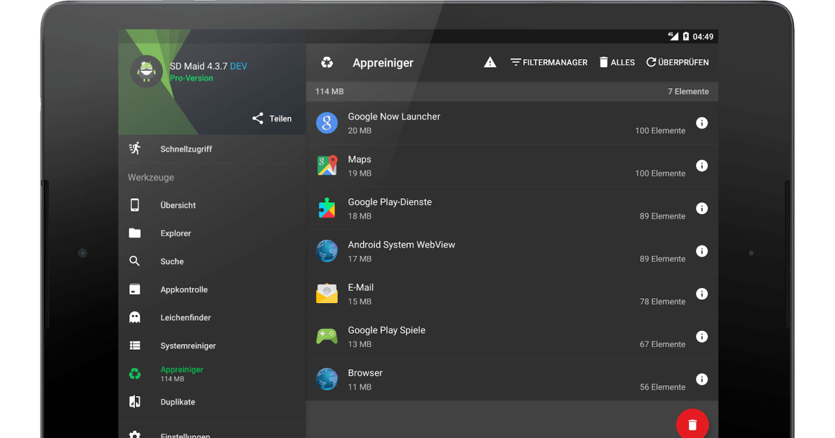 Descarga y ejecuta SD Maid 1 Pro - Desbloqueador en PC y Mac (emulador)