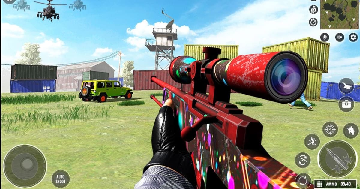 Sniper 3D: スナイパー ゲーム 銃撃 銃 射撃の- PC&MACでダウンロードしてプレイしよう(アプリプレイヤー)