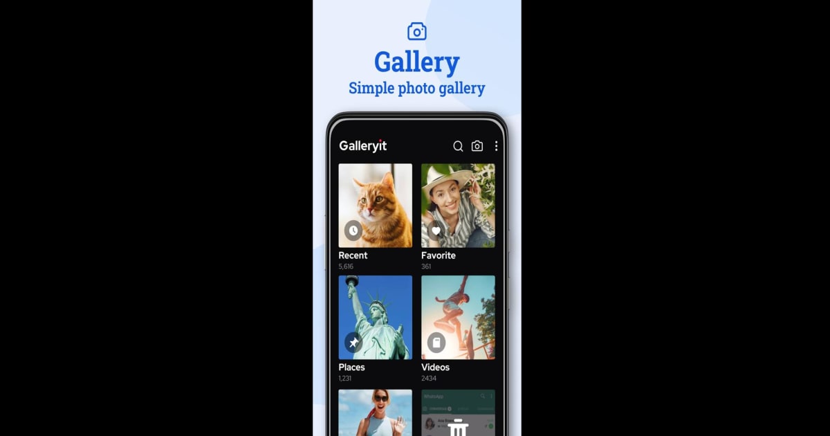 Descarga y ejecuta Galleryit - Galería de fotos en PC y Mac (emulador)
