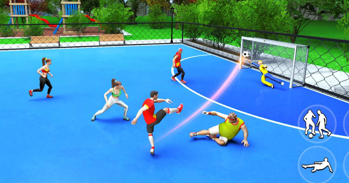 Download & Mainkan Street Football: Futsal Games di PC & Mac (Emulator)
