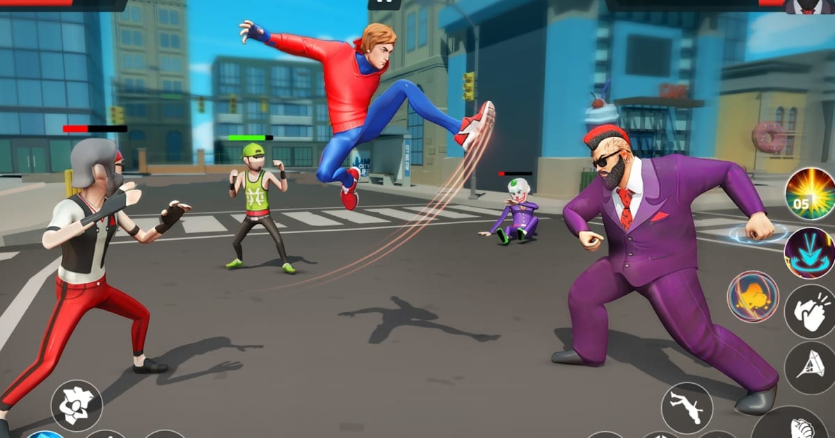 Download & Play Spider Rope Hero: Gang War on PC & Mac (Emulator)
