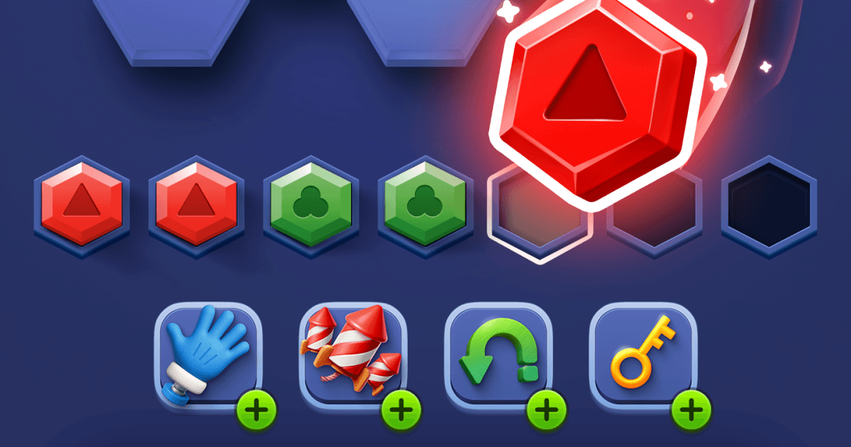 Download & Play Triple Hexa - Match Colors on PC & Mac (Emulator)