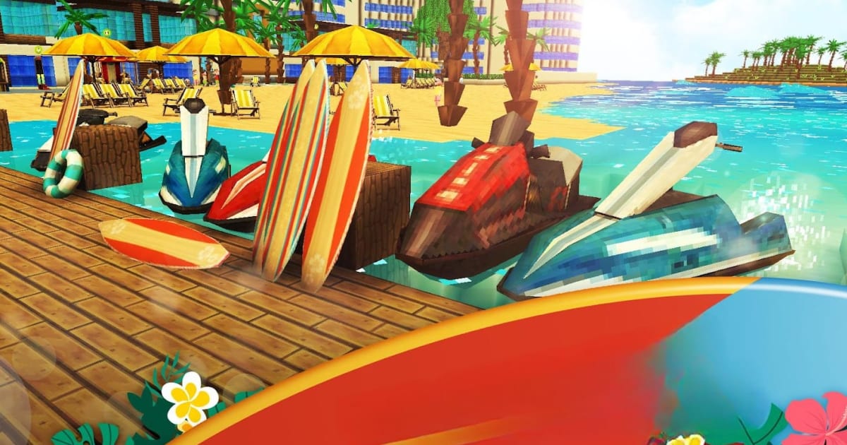 Download & Play Surfing Craft: Crafting, Stunts & Surf Games World on ...