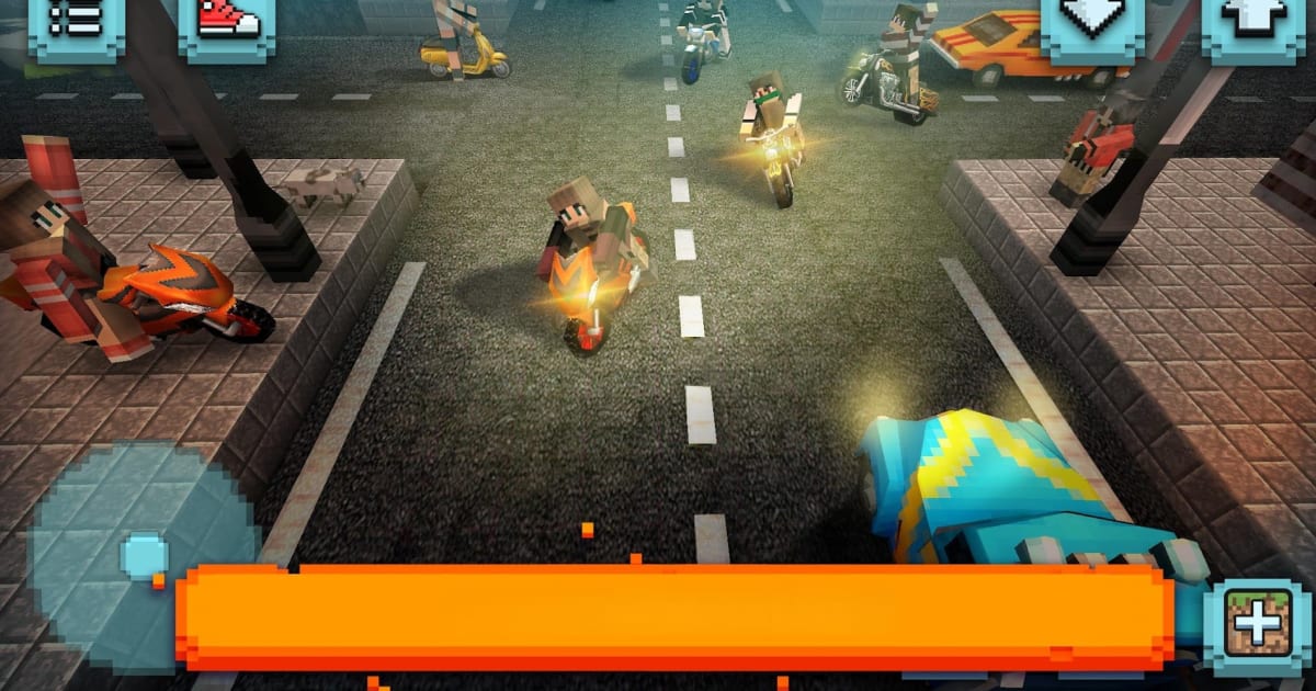 Download & Play Motorcycle Racing Craft: Moto Games & Building 3D on PC ...