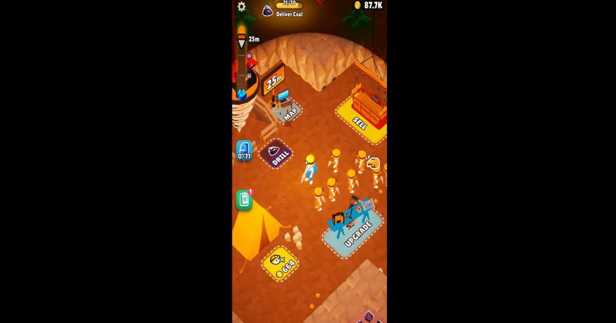 Downloaden & Spielen von Mine Rush auf PC & Mac (Emulator)