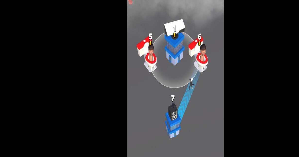 Toilet Monster - Tower Capture - 下載遊玩 PC 或 Mac 版本 (模擬器)