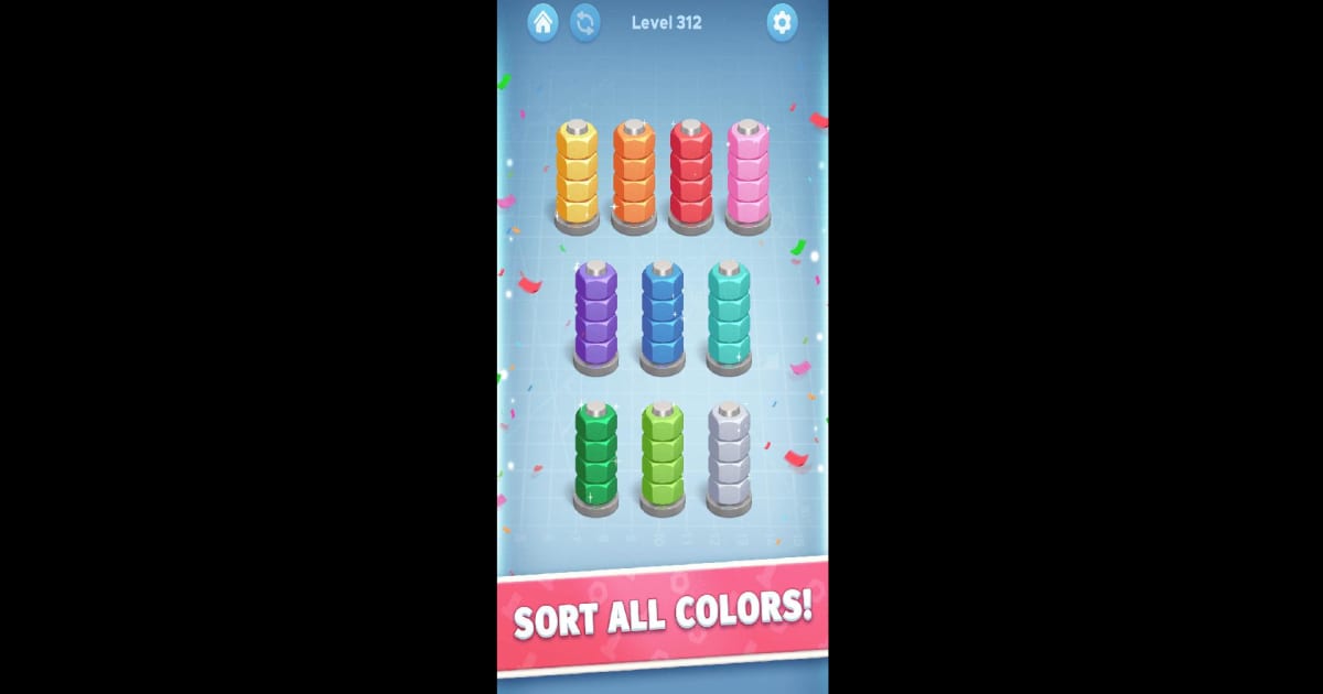 Download & Play Nut Color Game - Sort Puz 3D on PC & Mac (Emulator)
