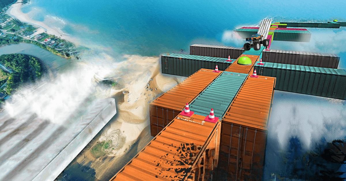 Download & Play Race Off - stunt car crashing infinite loop racing on PC & Mac (Emulator)