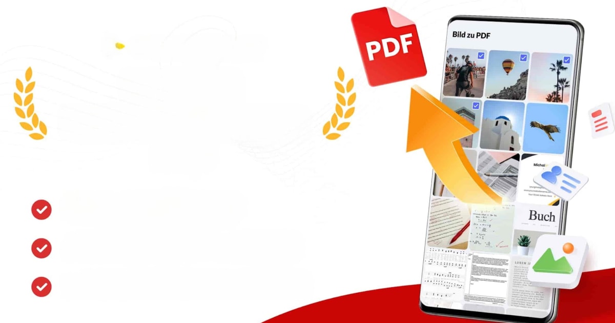 Downloade und starte Bild zu PDF - PDF Creator auf PC & Mac (Emulator)