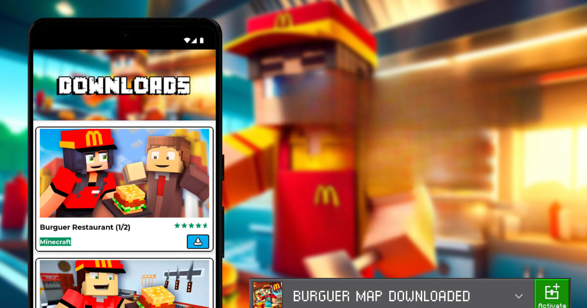 Download and run Mod of McDonald's in Minecraft on PC & Mac (Emulator)