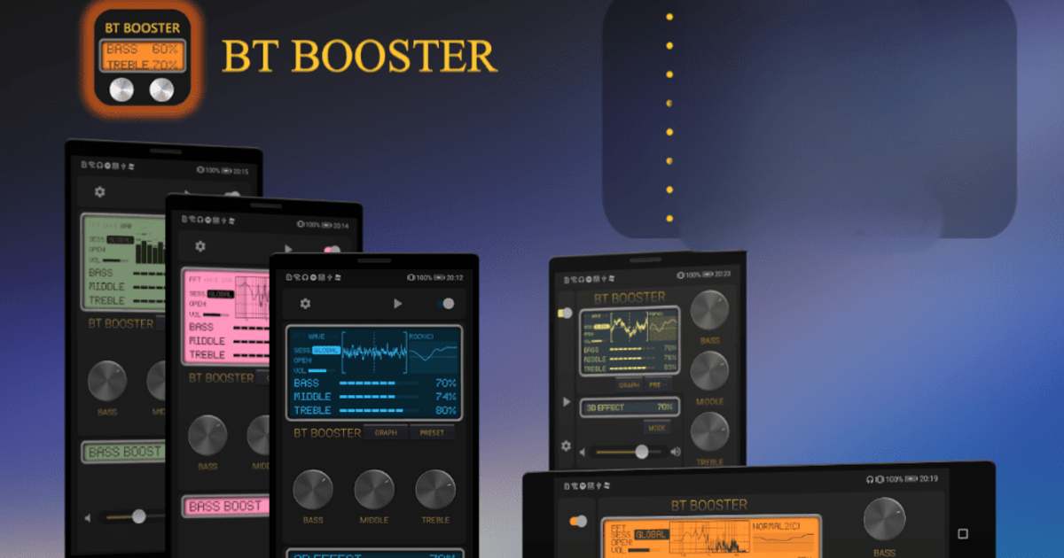 Download and run BT BOOSTER - Bass & Treble EQ on PC & Mac (Emulator)