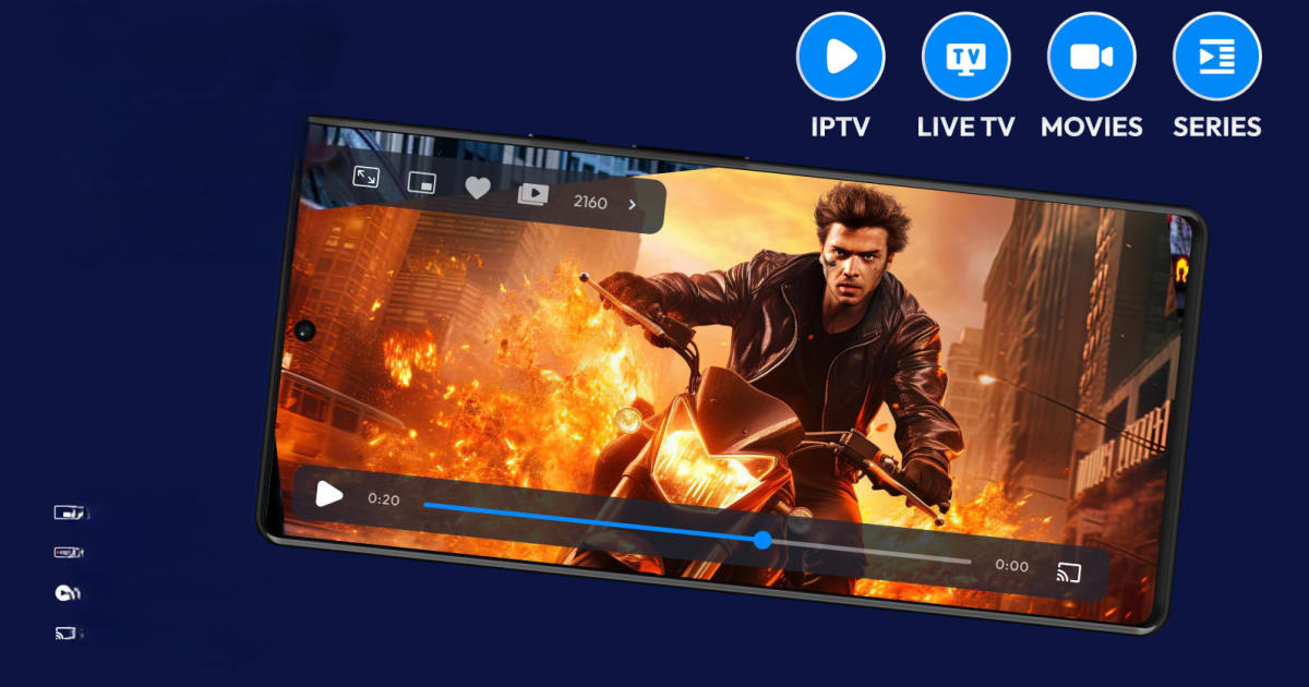 Downloade und starte Smart IPTV Pro M3U Player auf PC & Mac (Emulator)