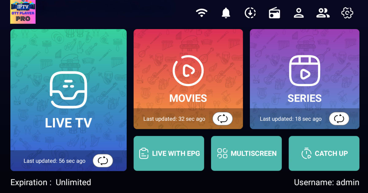 Baixe e rode IPTV OTT PRO PLAYER no PC e Mac (emulador)