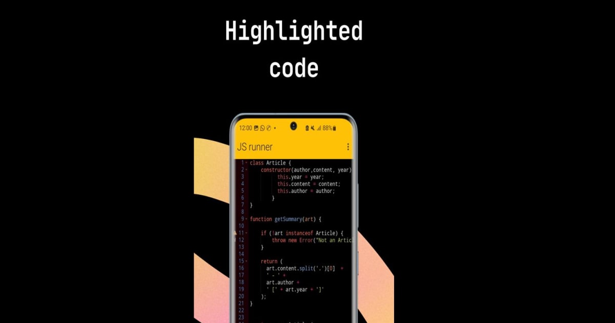Download and run JavaScript Runner & Editor on PC & Mac (Emulator)