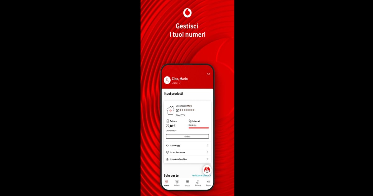 Download and run My Vodafone Italia on PC & Mac (Emulator)